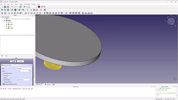 Intro To Freecad Part 5 Patterns And Boolean Operations